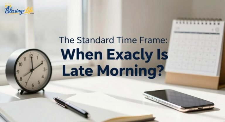 What Is Considered Late Morning: A Guide to Time Frames